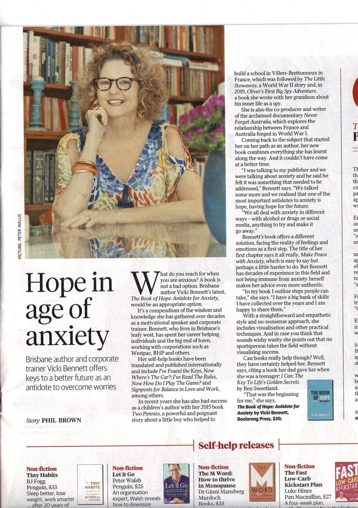 Accessing Hope and Reframing Anxiety | Vicki Bennett